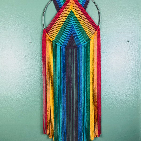 Rainbow Macrame - Etsy