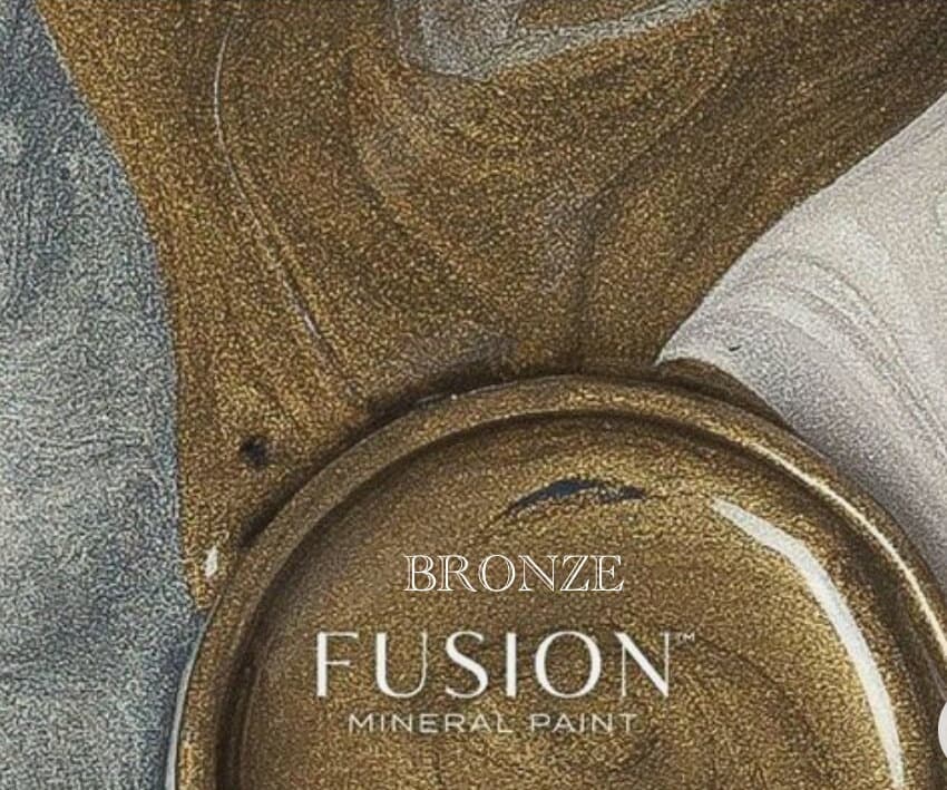 BRONZE - Fusion Metallic Paint - Fusion Mineral Paint - Decor Paint ...