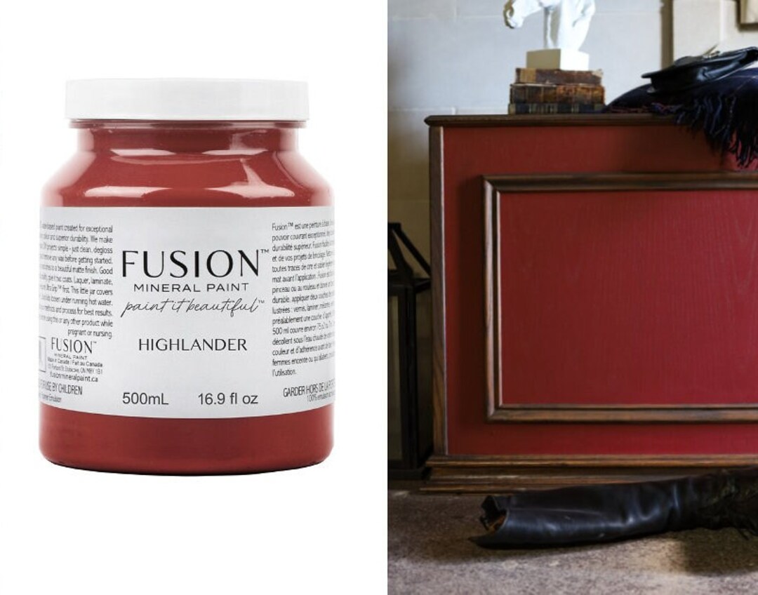 HIGHLANDER - FUSION Mineral Paint - Furniture Paint - All in One Paint ...