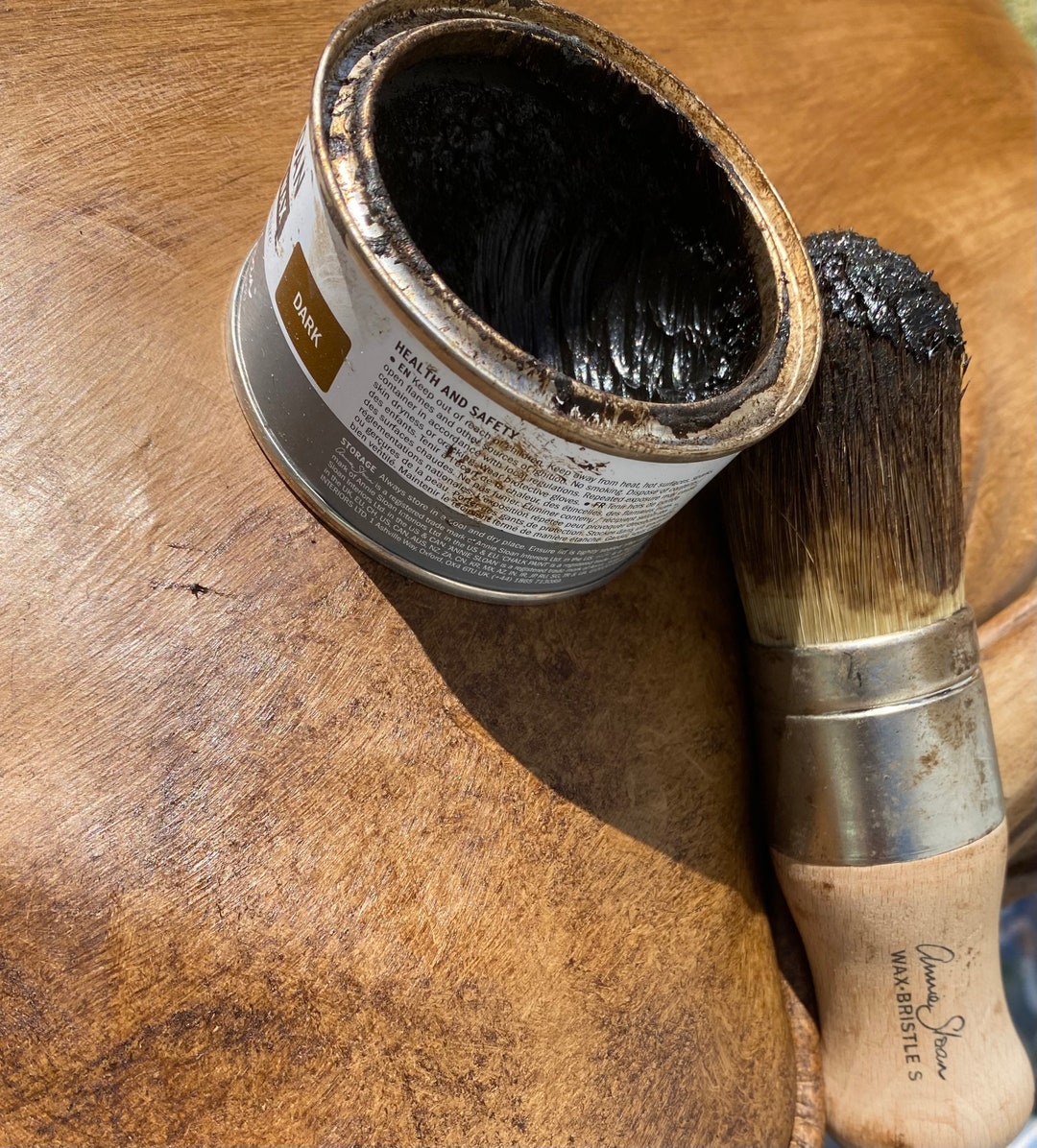 DARK WAX Annie Sloan Chalk Paint DARK Wax Furniture Sealer Wall Sealer ...