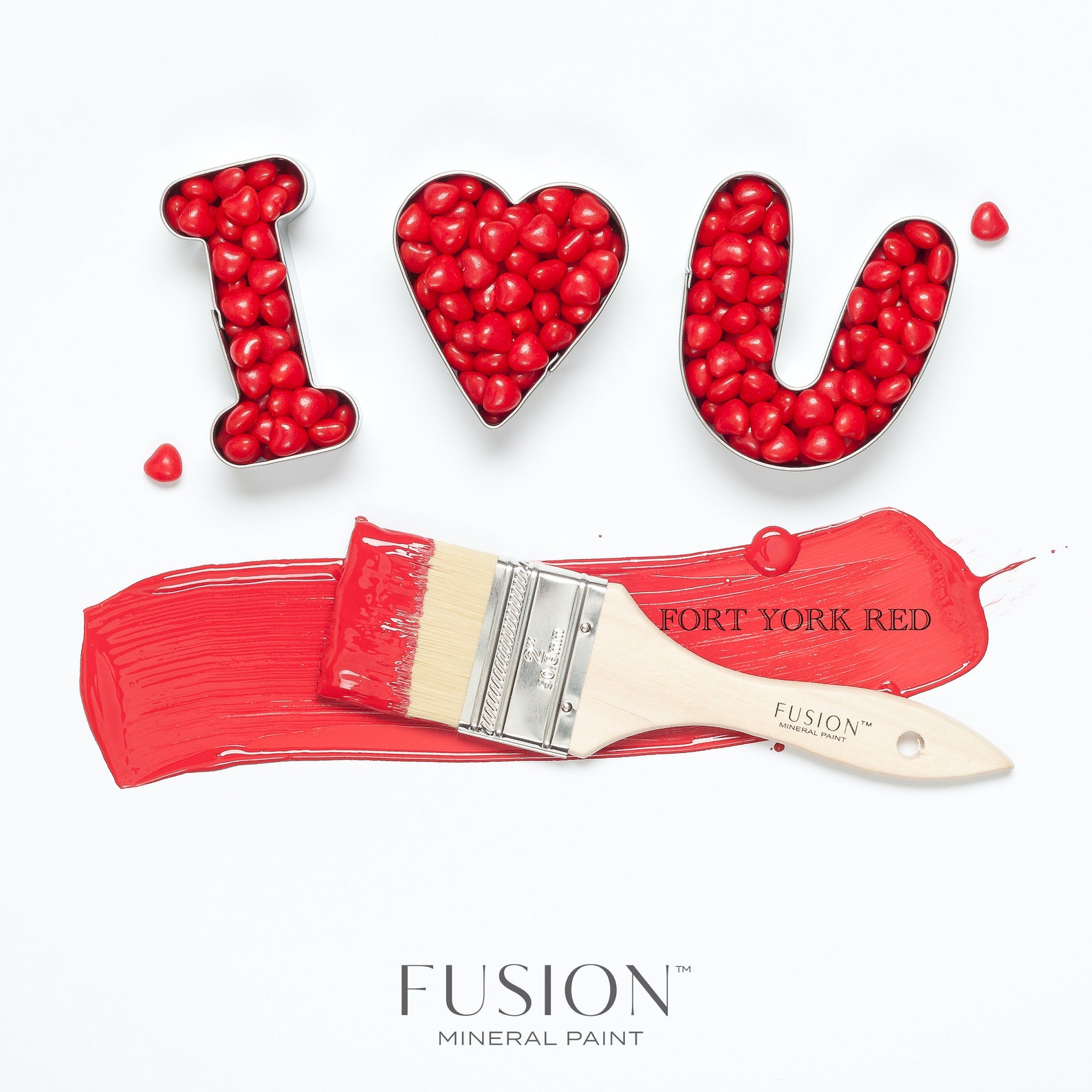 FORT YORK RED Fusion Mineral Paint Furniture Paint All in One Paint ...