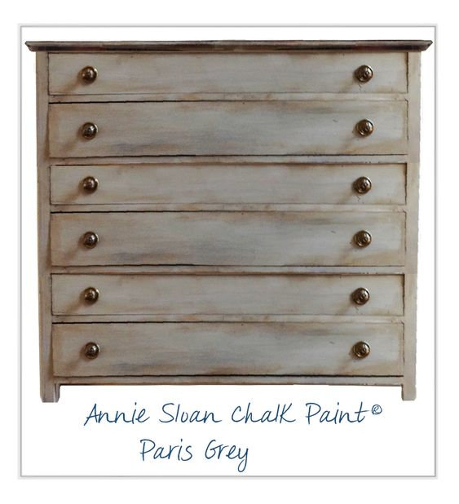 PARIS GREY Annie Sloan Chalk Paint Decor Paint 120ml / 500ml NEW / 1 ...