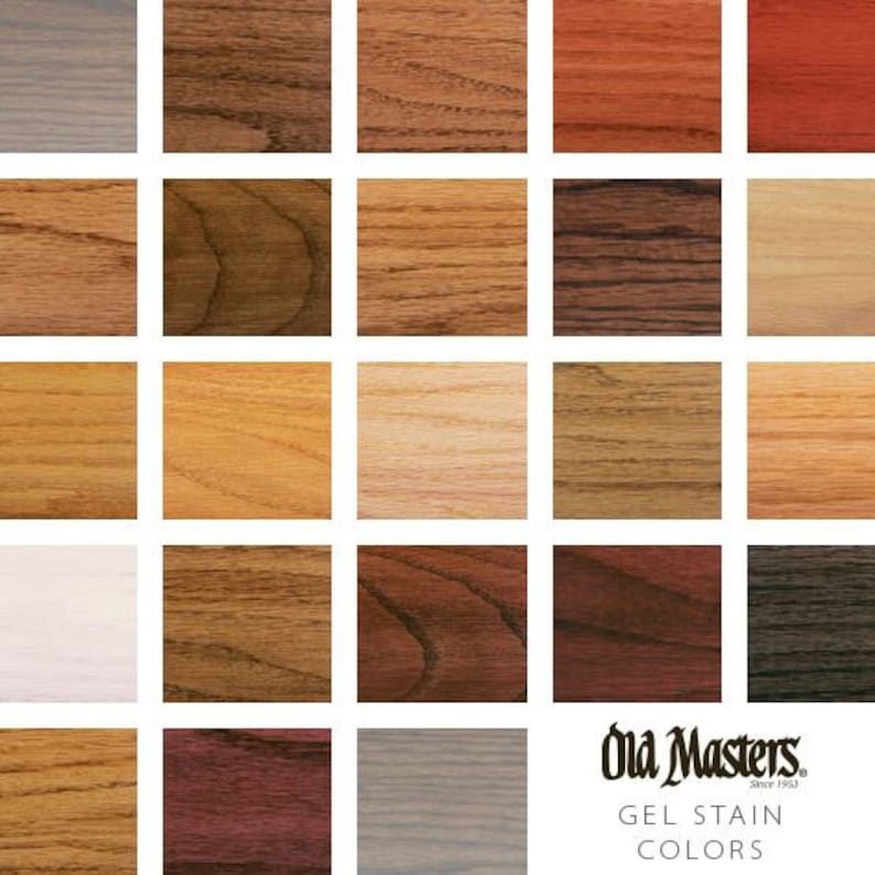 Old Masters Gel Stain WEATHERED WOOD Craftsman Quality Finishes 8 Oz - Etsy