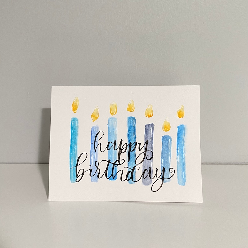 Calligraphy Cards - Etsy