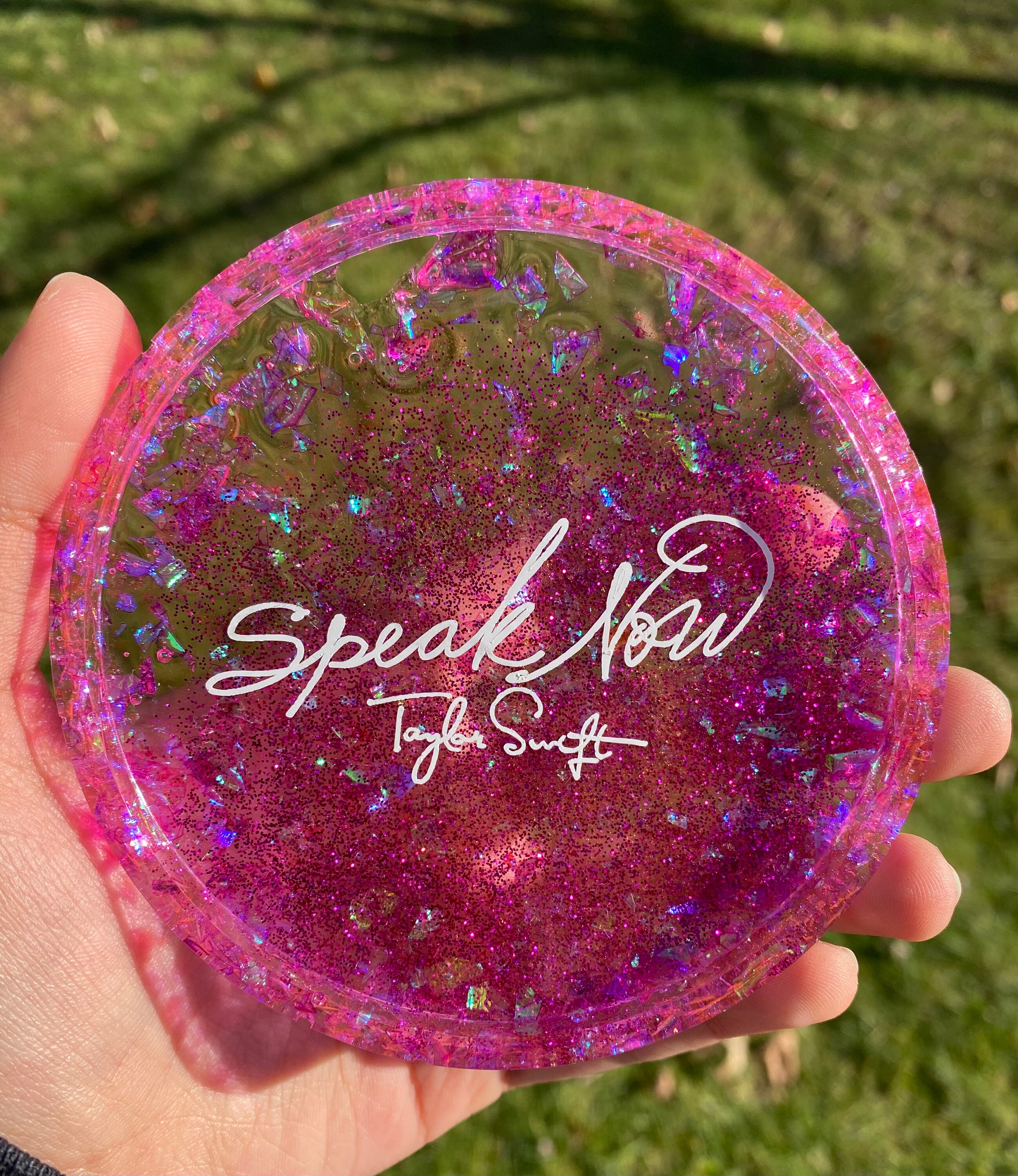 Resin Coaster Taylor Swift Albums Theme Decor Handmade Decorative ...