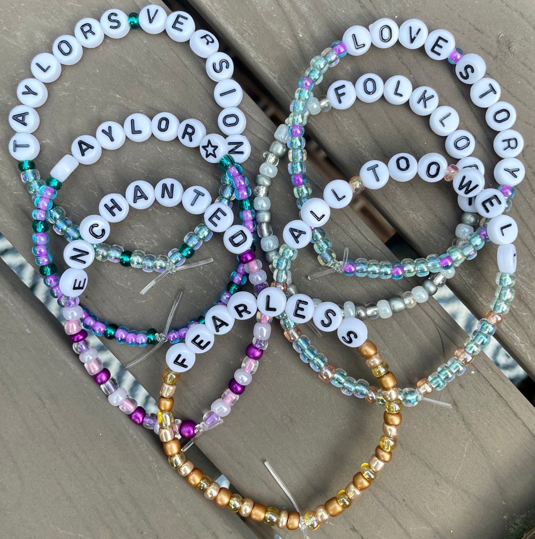 5 Pack Taylor Swift Friendship Bracelets - Etsy