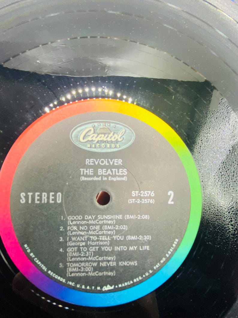 The Beatles Revolver Album (1966) – Classic Psychedelic Rock | Vintage ...