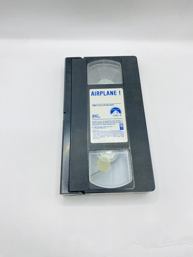 Airplane VHS Tape - Etsy