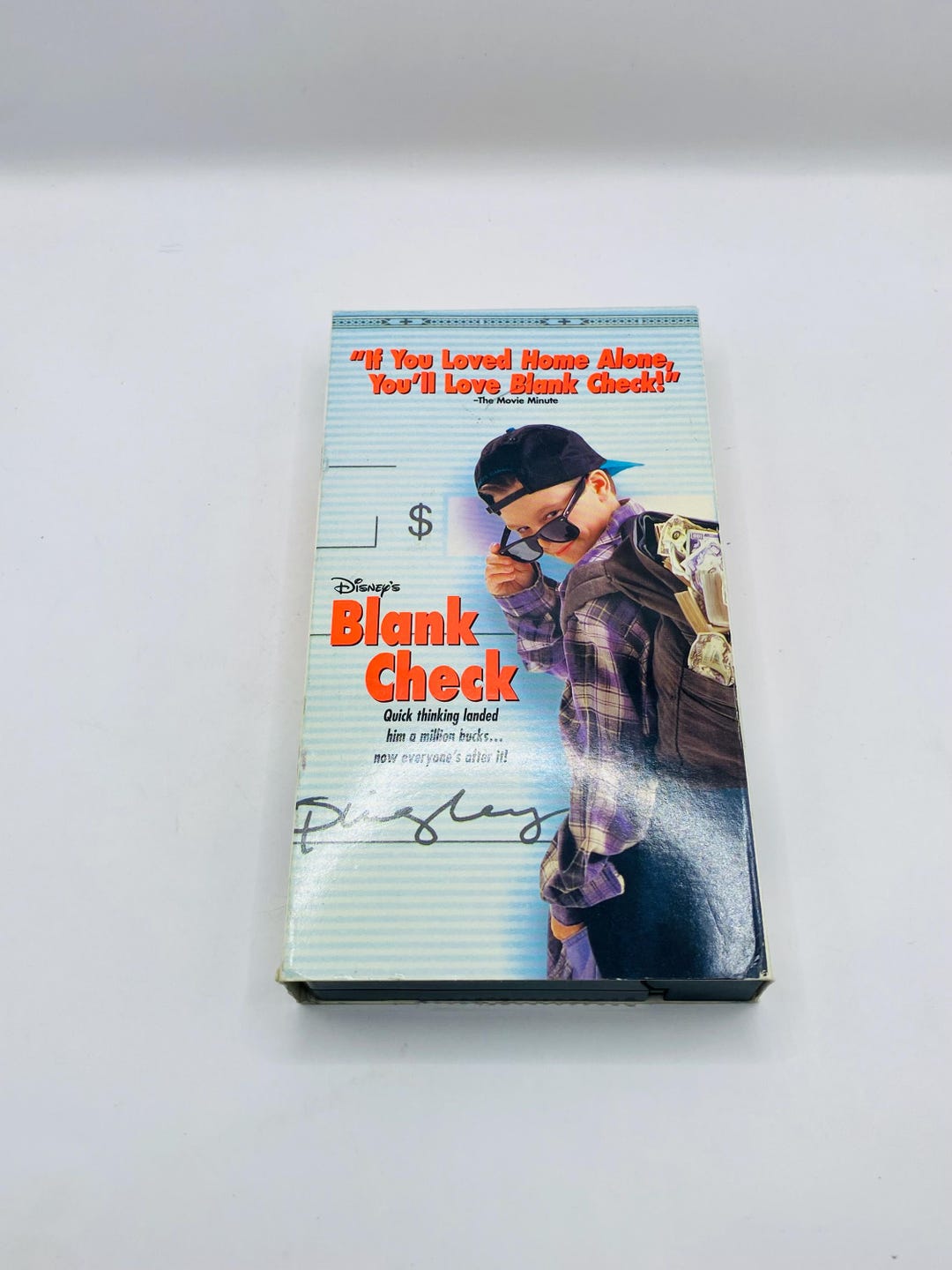 Blank Check (1994) – VHS Movie – Walt Disney Home Video - Etsy