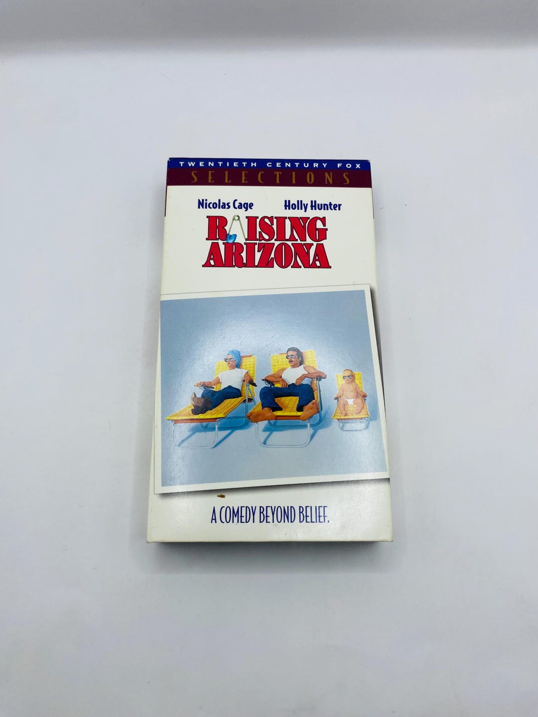 Raising Arizona (1987) VHS Video Tape – Coen Brothers Comedy – Nicolas ...