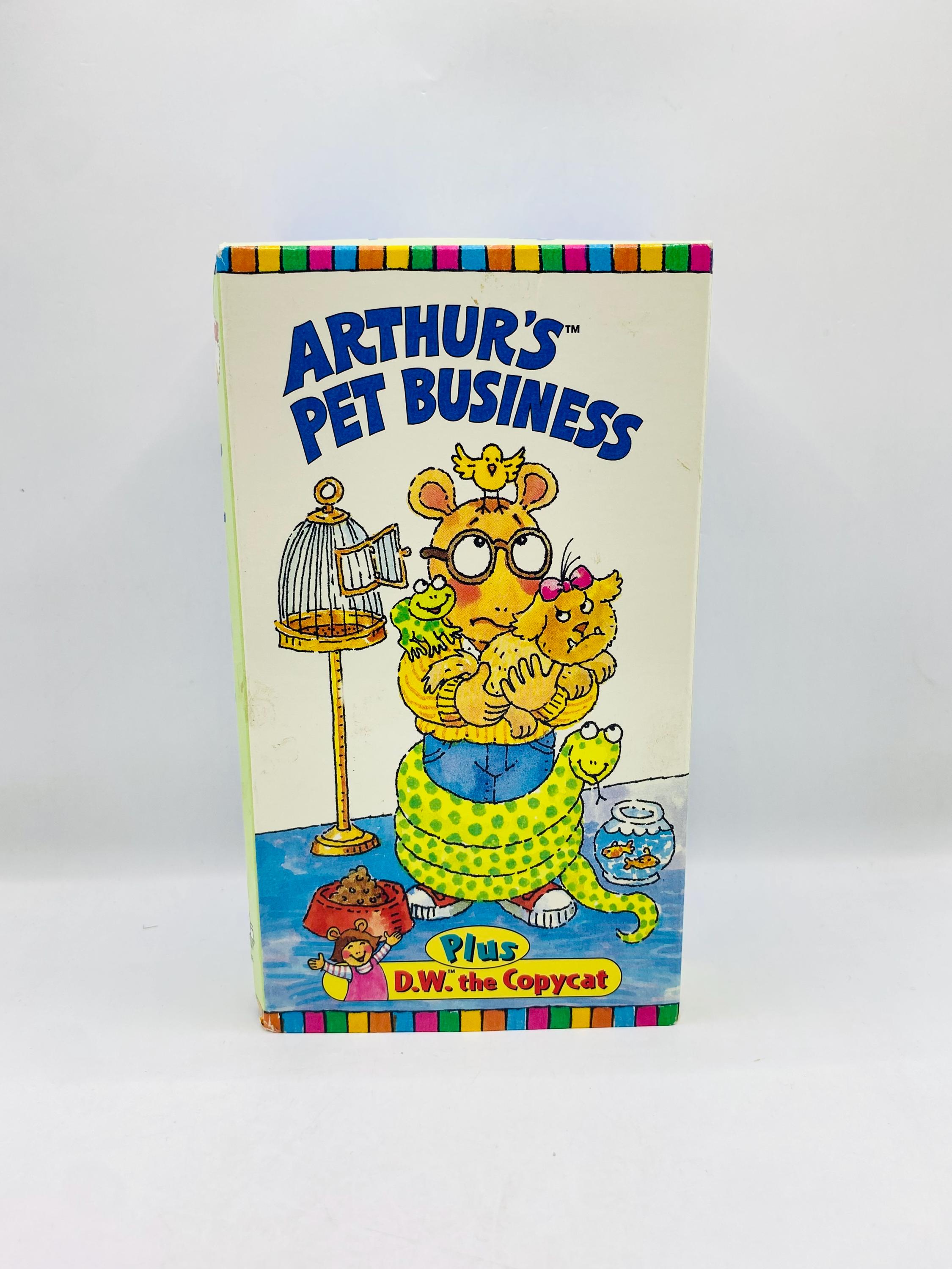 Arthur VHS Lot (4 Tapes) – Vintage PBS Kids Cartoons - Etsy