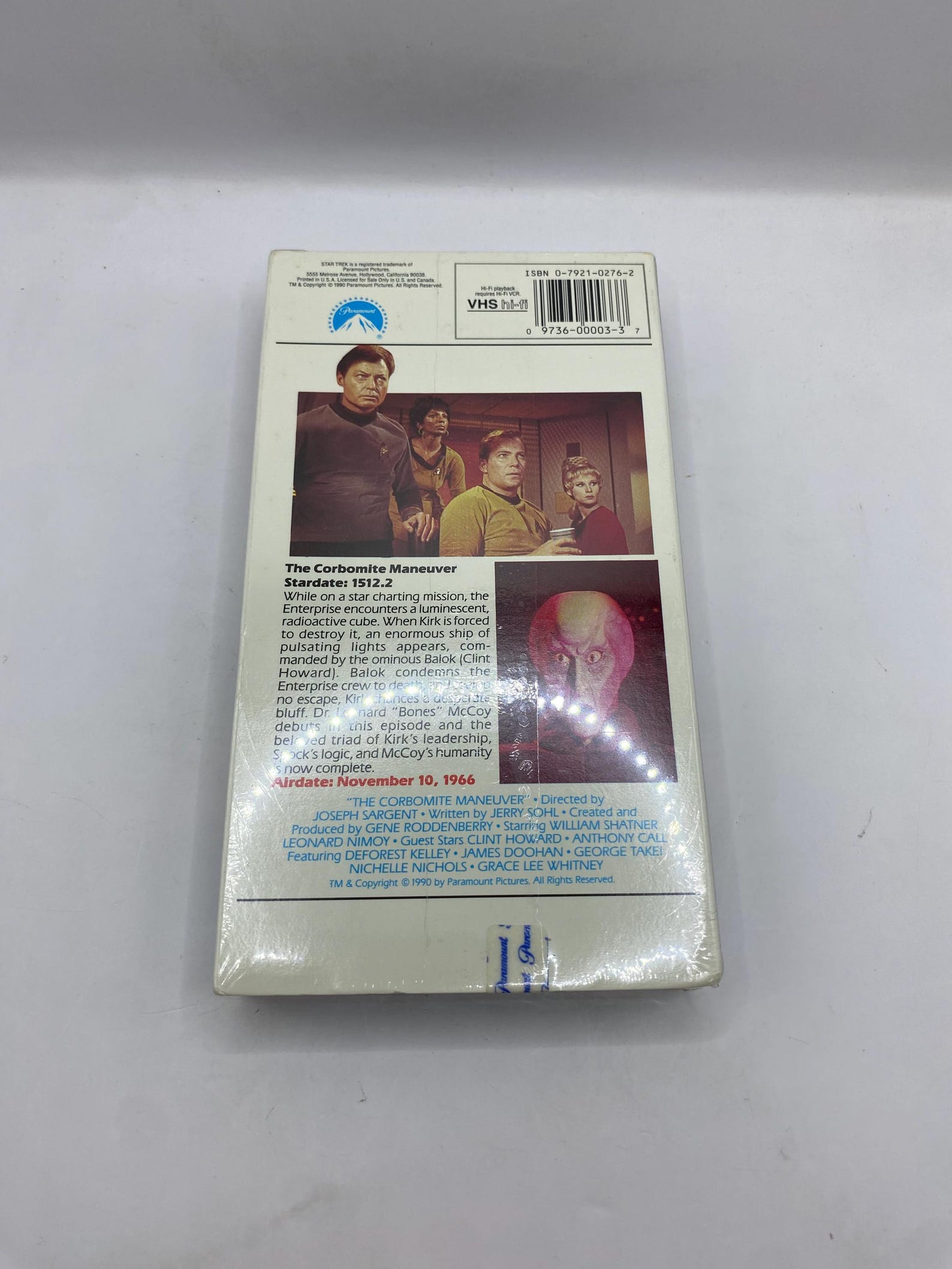 Star Trek — the Corbomite Maneuver VHS — Classic Original Series ...