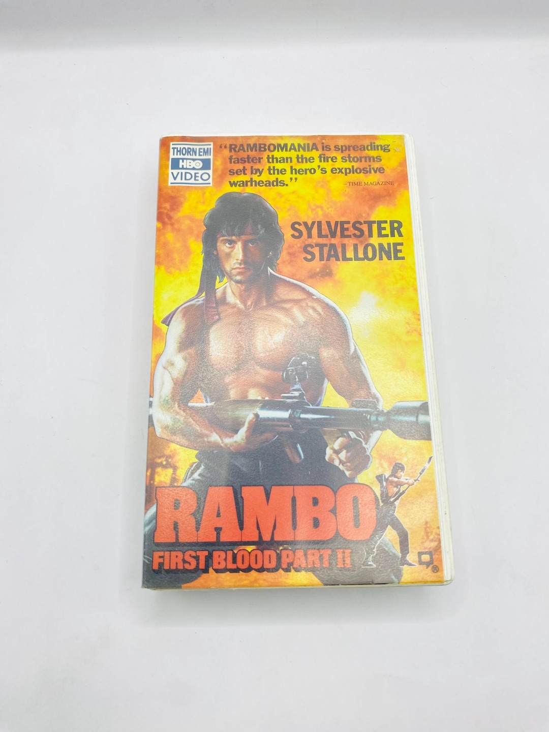 Rambo VHS Tape – Vintage Action Movie, Very Good Condition - Etsy