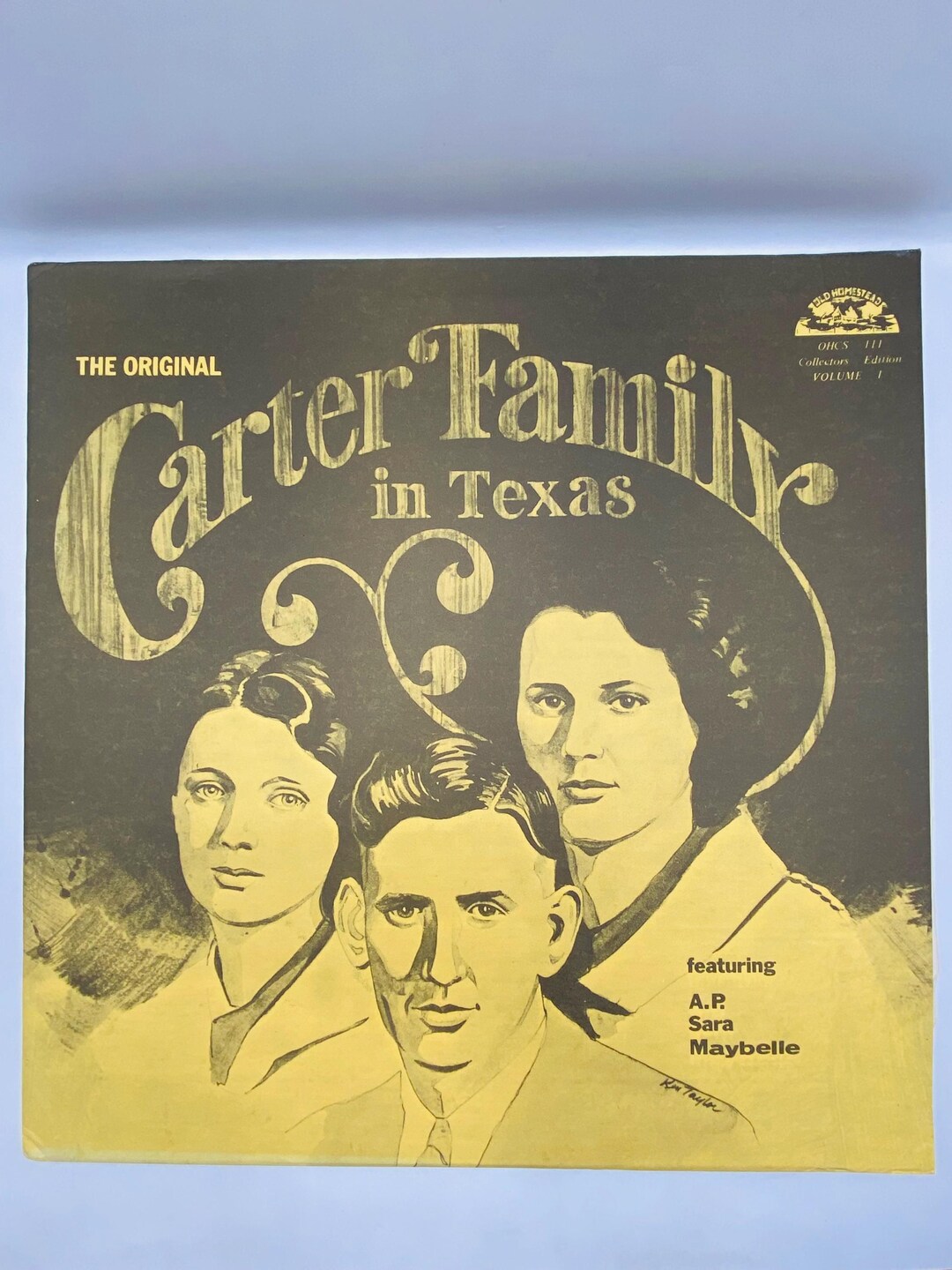The Original Carter Family in Texas | Vinyl Record - Etsy