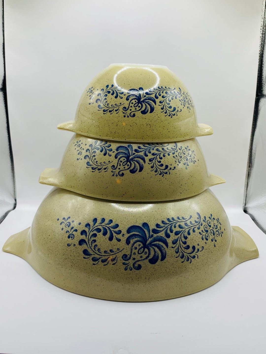 Pyrex Homestead Mixing Bowls - Etsy