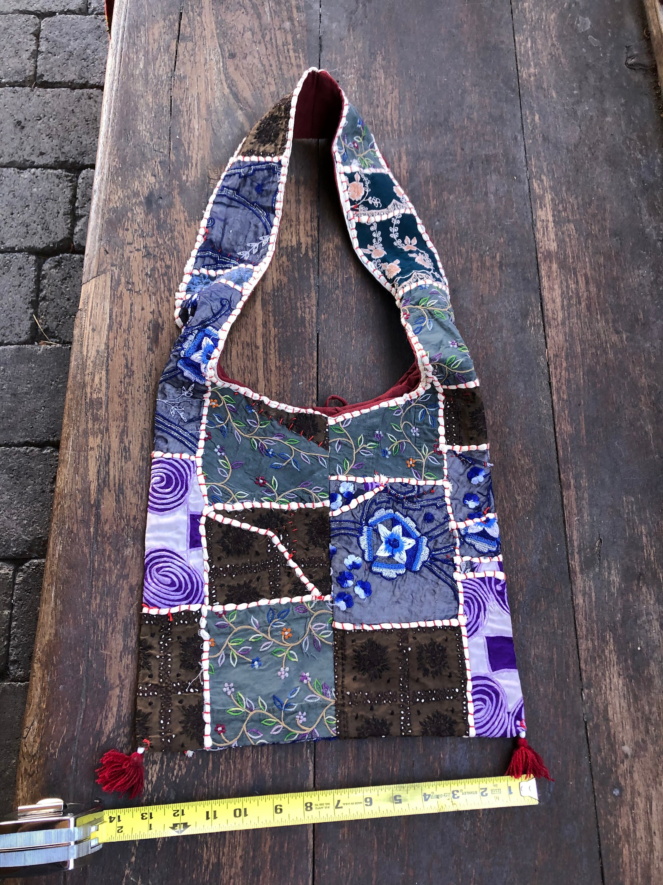 Indian Hand Crafted Patchwork Artisan Shoulder Bag - Etsy.de