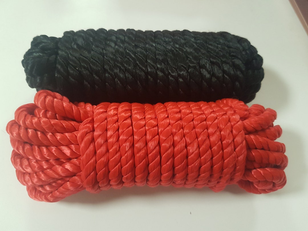 Tactile Silk Bondage Rope for Sensual Shibari 10 Metres in Length - Etsy