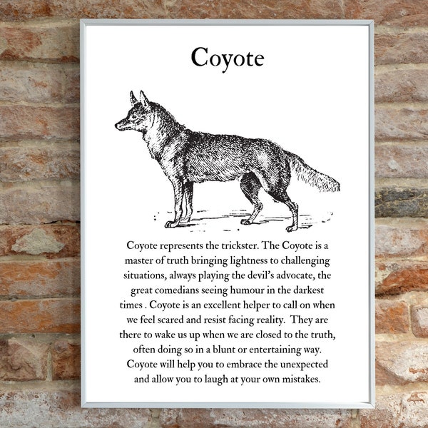 Coyote Art - Etsy