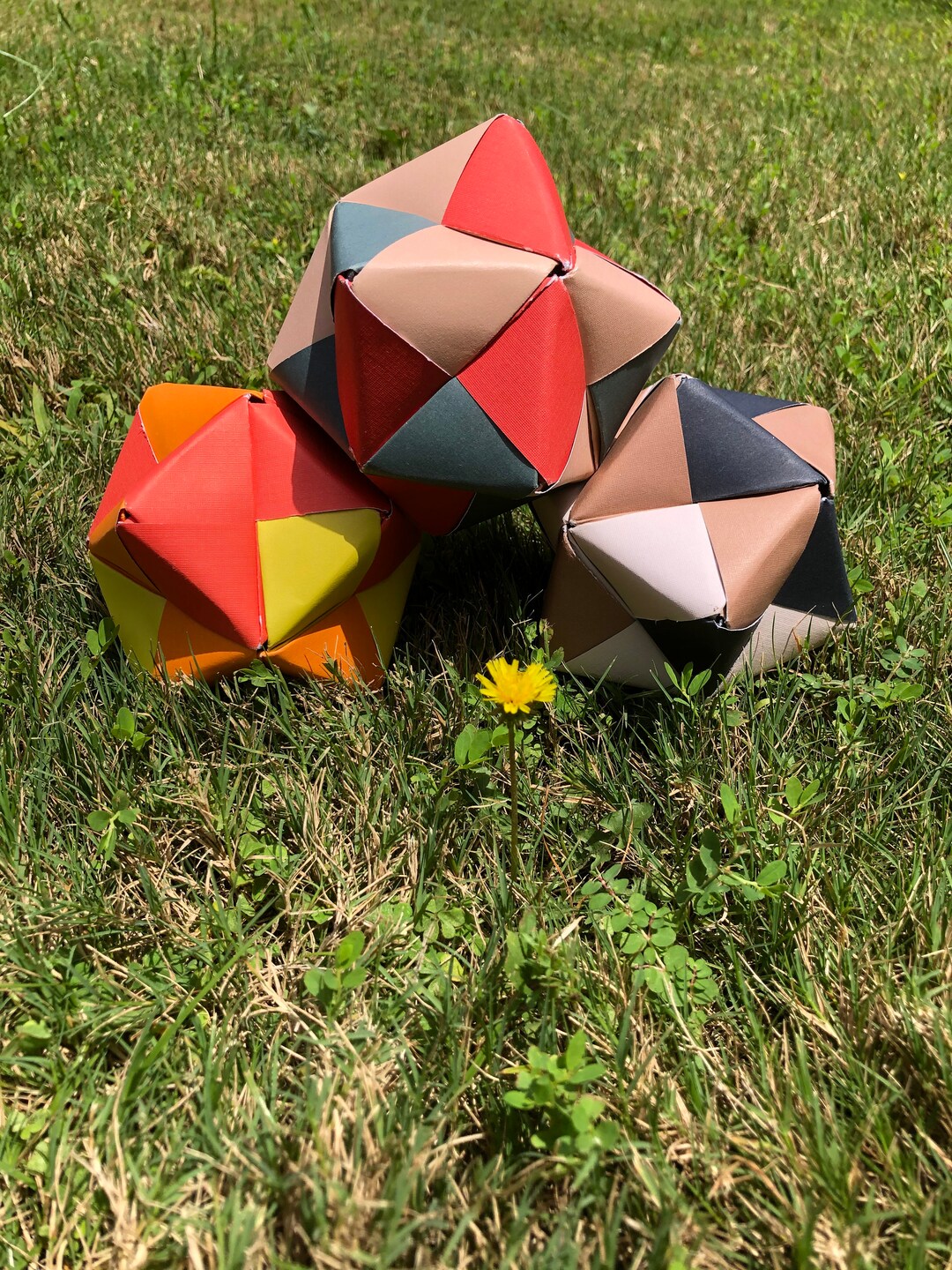 Small and Sturdy Origami Spiky Balls - Etsy