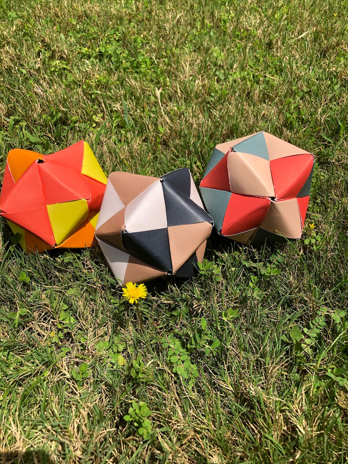 Small and Sturdy Origami Spiky Balls - Etsy