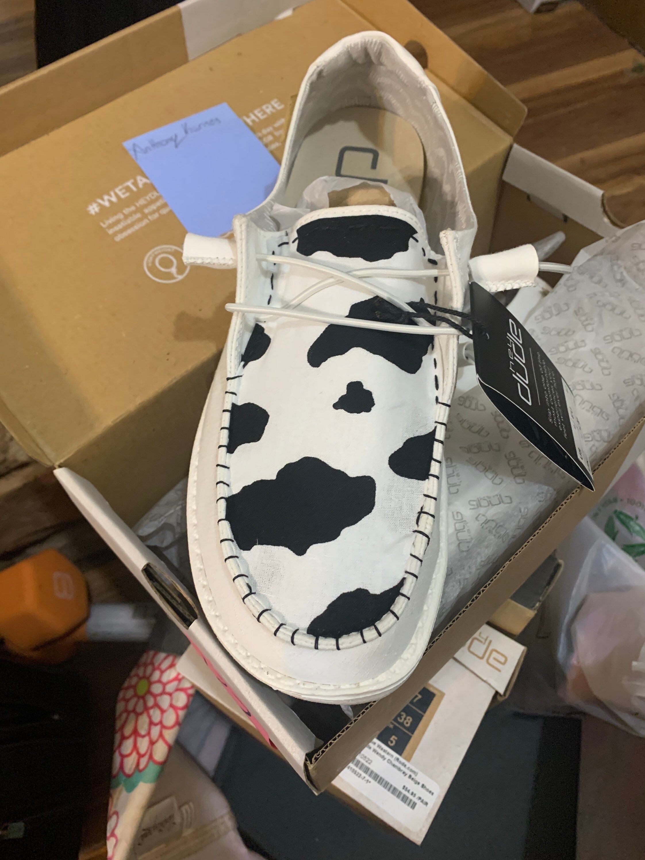 Custom Hey Dudes Stitched by Order - Etsy