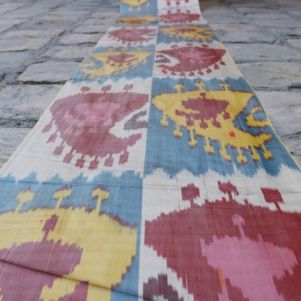 Uzbek Atlas Fabric - Etsy