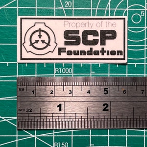 Property of the SCP Foundation Sticker, Label, SCP Sticker, Secure ...