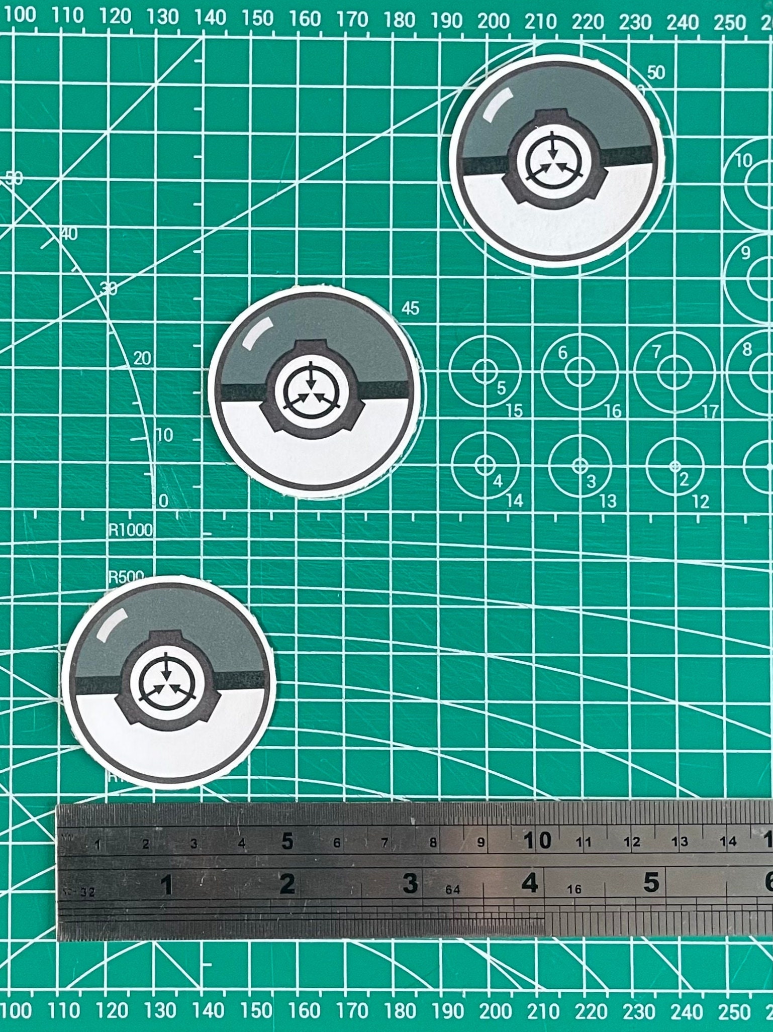 SCP Foundation Containment Ball Pokéball Sticker SCP Decal - Etsy Australia
