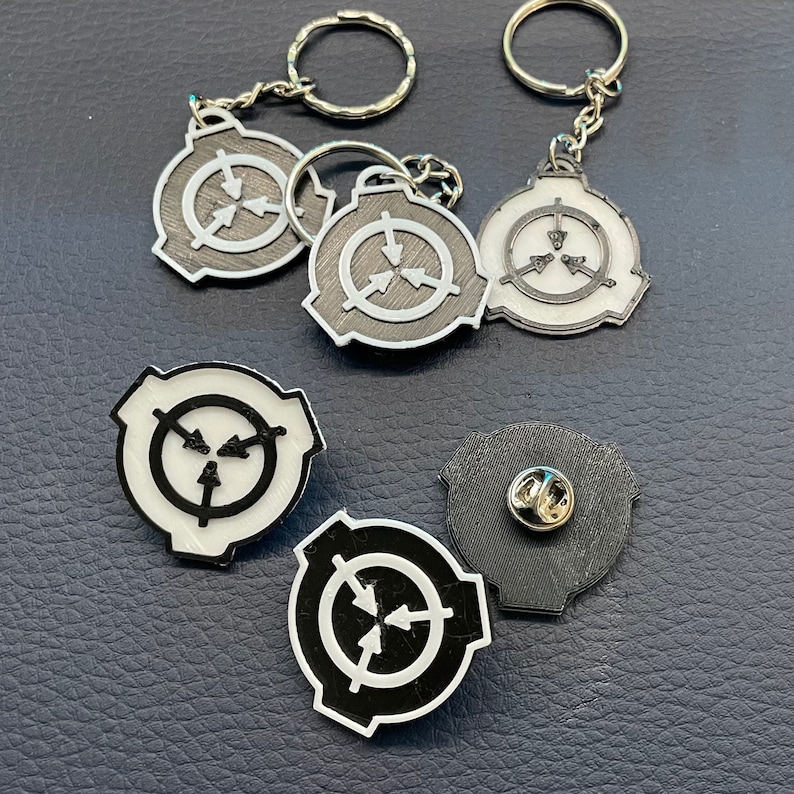 SCP Foundation Logo Pin Badge Secure. Contain. Protect. - Etsy