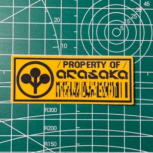 Property of Arasaka & Militech Cyberpunk 2077 Sticker, Label, Product ...