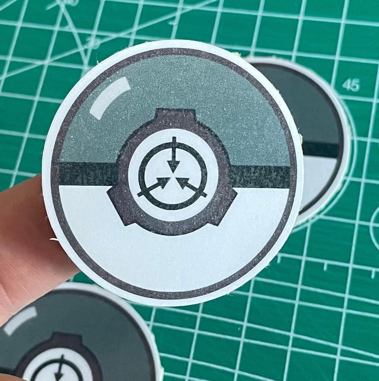 SCP Foundation Containment Ball Pokéball Sticker SCP Decal - Etsy Australia