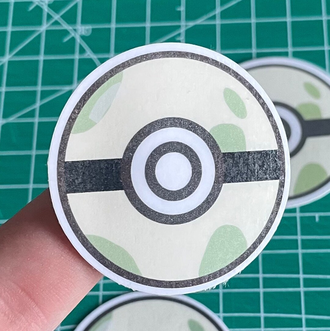 Pokémon Egg Pokéball Sticker, Pokemon Egg Pattern, Pokeball Decal ...