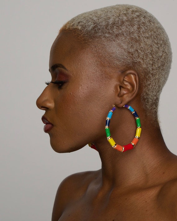 Ghetto Hoop Earrings For Women