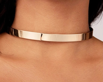 Metal Choker | Etsy