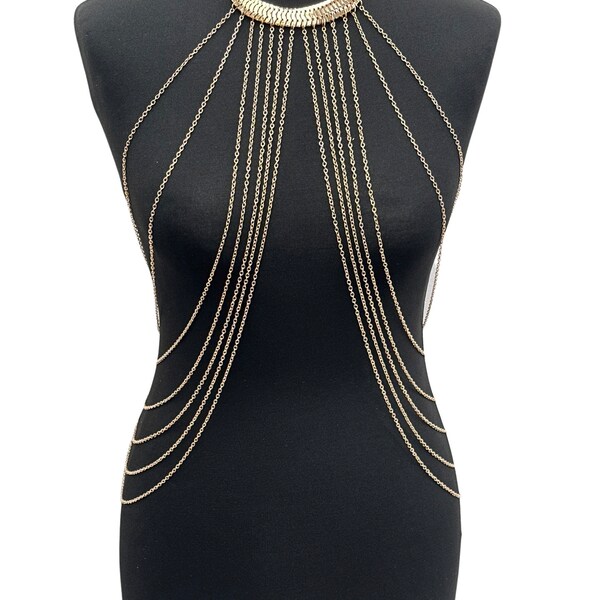 Boho Body Chain - Etsy