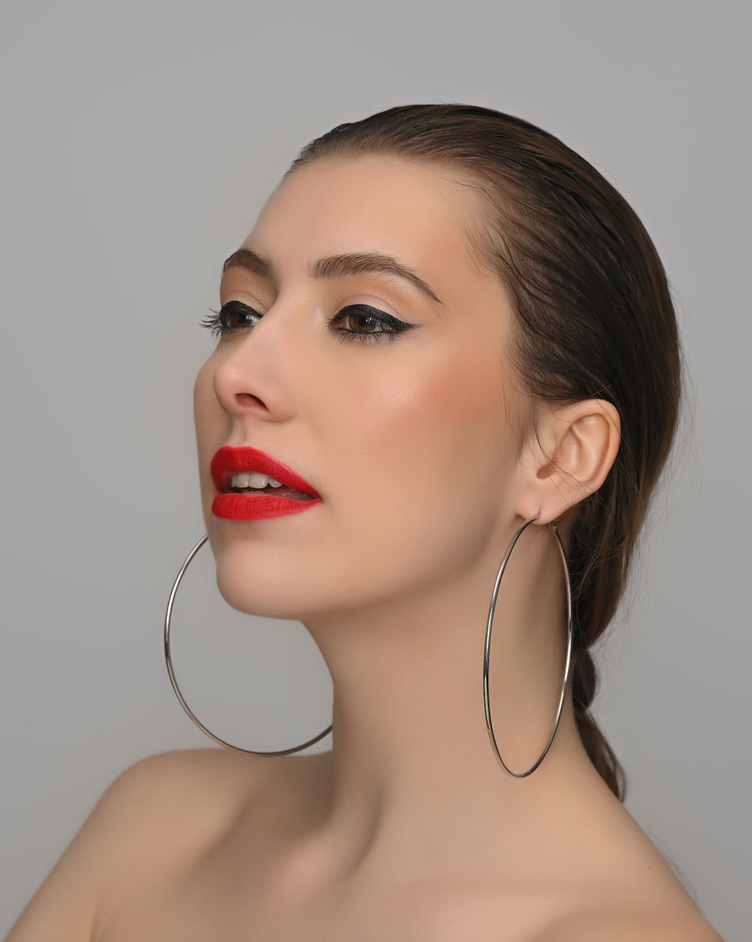 11CM Big Statement Hoop Earrings - Etsy