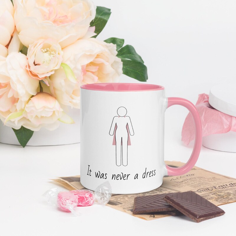It Was Never a Dress Color Changing Mug - Etsy