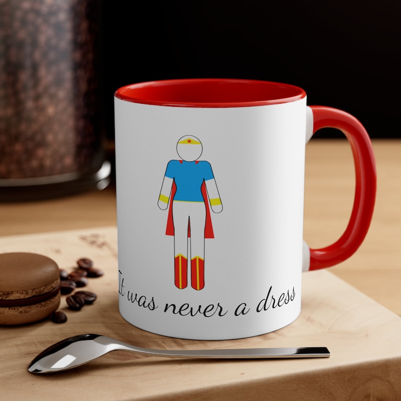 It Was Never a Dress Mug - Etsy
