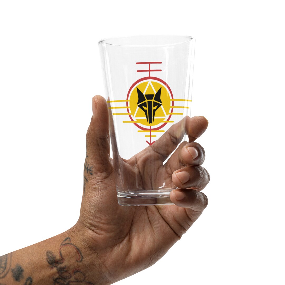 Red Rising Glass, Gold and Red Sigil, Red Beer Glass, Howler, House ...