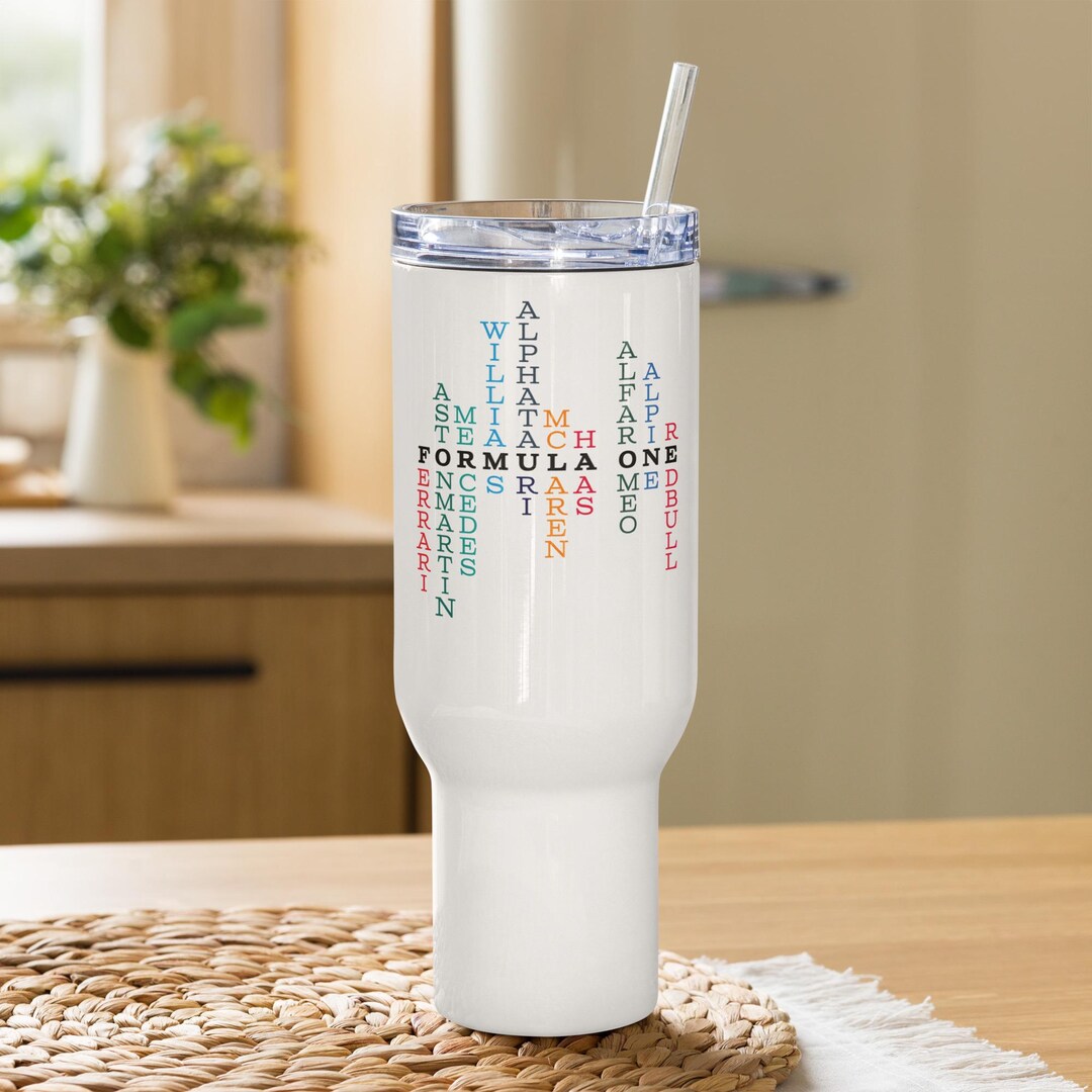 Formula 1 Teams Tumbler, F1 Racing Stainless Steel Cup, Grand Prix ...