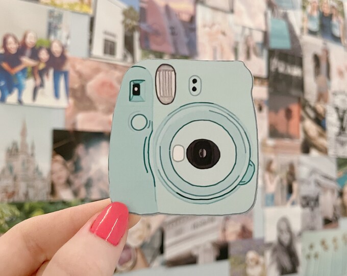 Vintage Camera Stickers One Inch Round Seals - Etsy