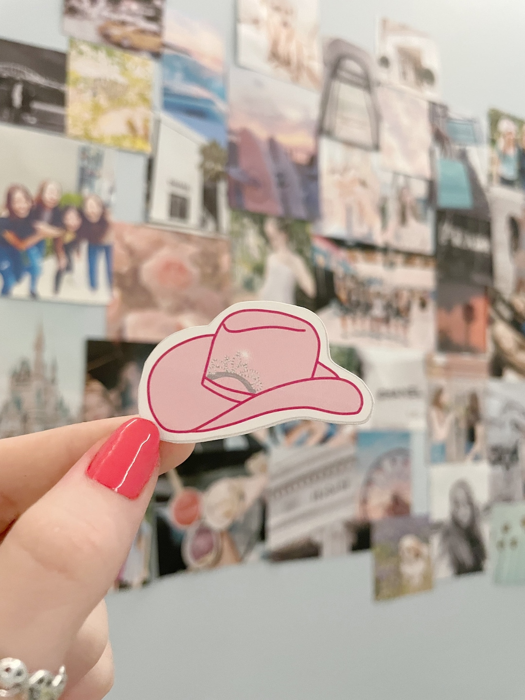 PREPPY Hat Tiara Sticker - Etsy