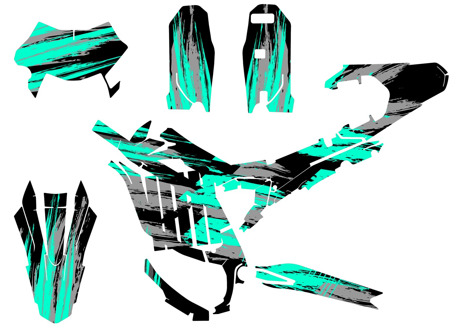 Sur-ron ULTRA Graphics Kit - Sur Ron Sticker Kit - Surron Ultra - Sur ...