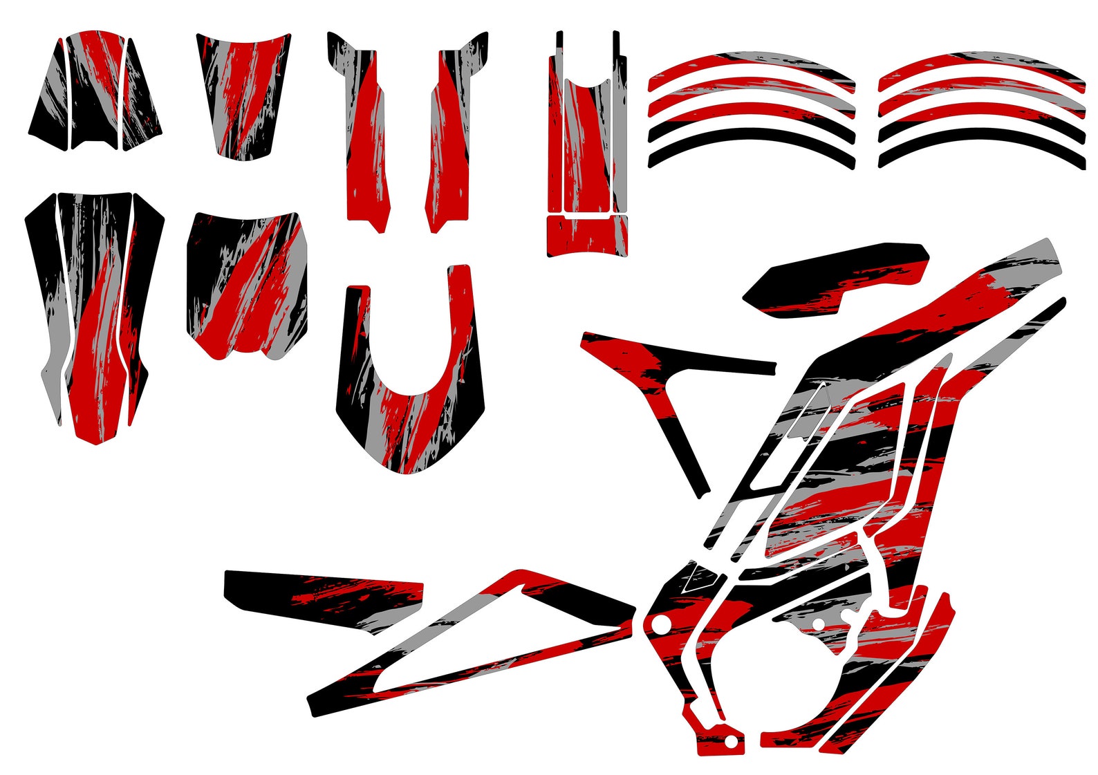 E-RIDE Stickers , E-RIDE PRO Graphics Kit, Pro Ss Stickers, E-ride Pro ...