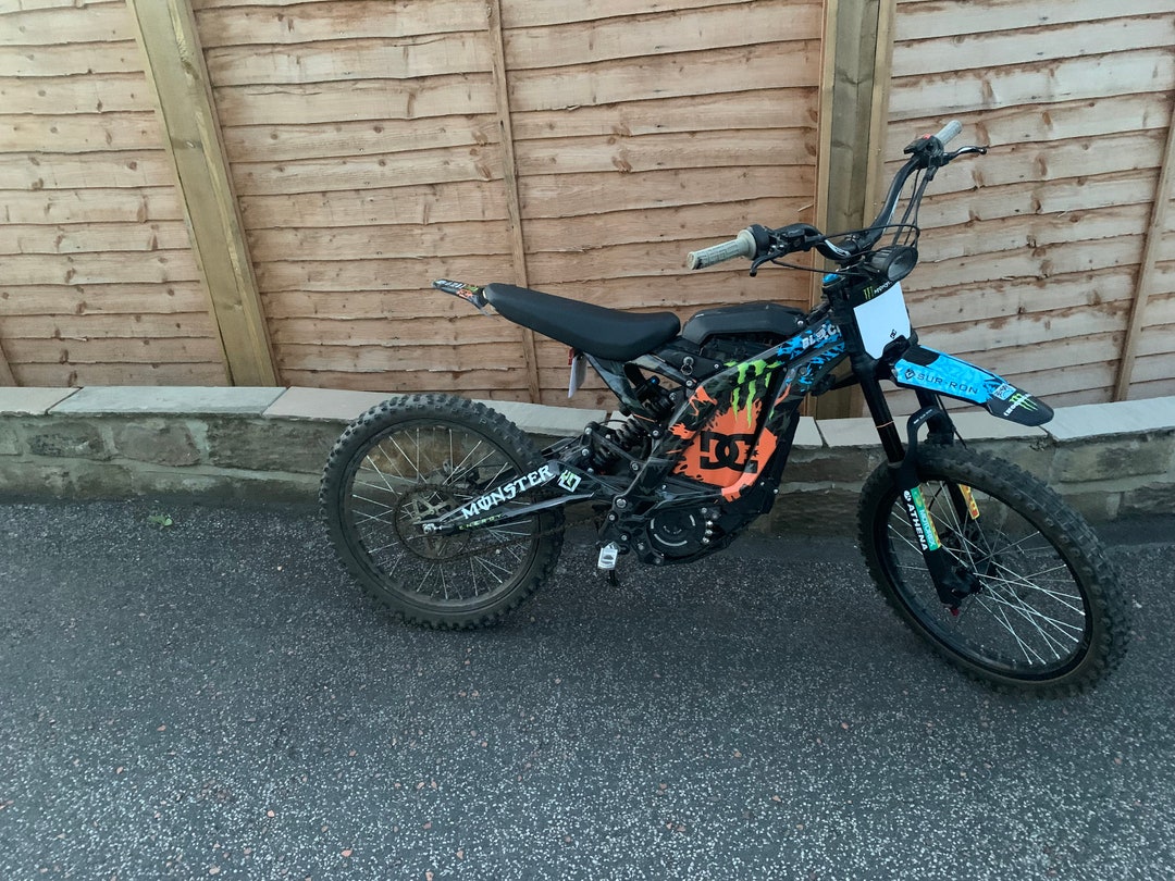 Sur-ron Graphics Kit Sur Ron Sticker Kit Segway Graphics Sur Ron Decals ...