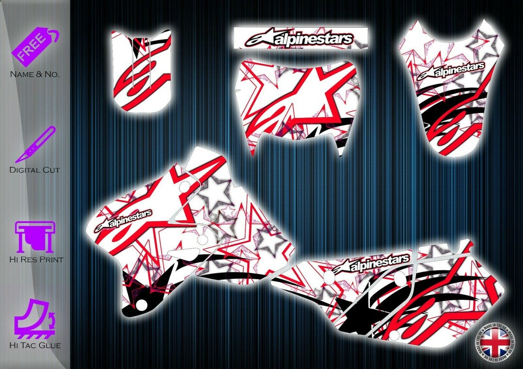 Suzuki Drz400 Stickers - Drz 400 Graphics Kit Drz Decals - Graphics Kit ...