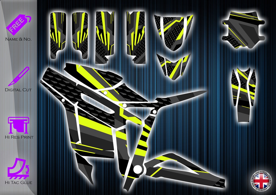 Talaria Sting Graphics , Talaria Sticker Kit, Decals, MX3/ MX4 Talaria ...