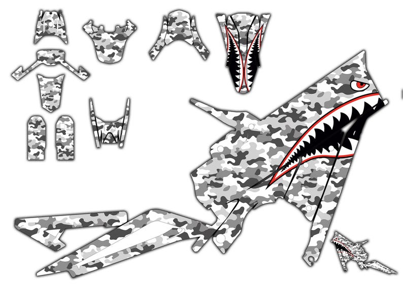 Talaria XXX/X3 Graphics Kit: High-tac Vinyl Decals - Etsy