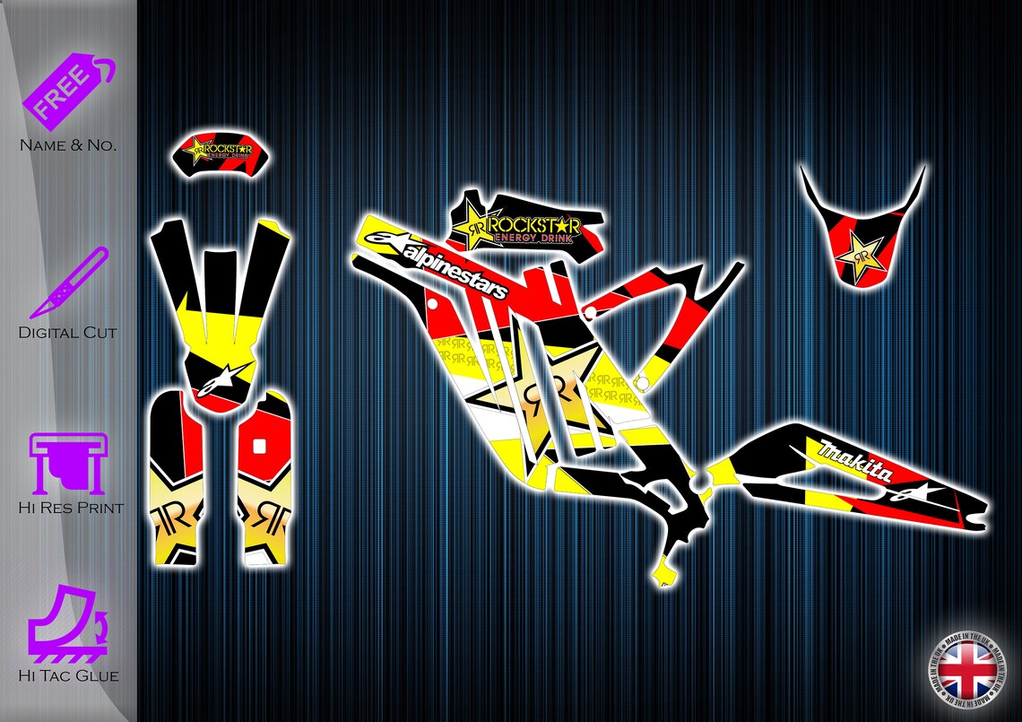 Sur-ron Graphics Kit Sur Ron Sticker Kit Segway Graphics | Etsy