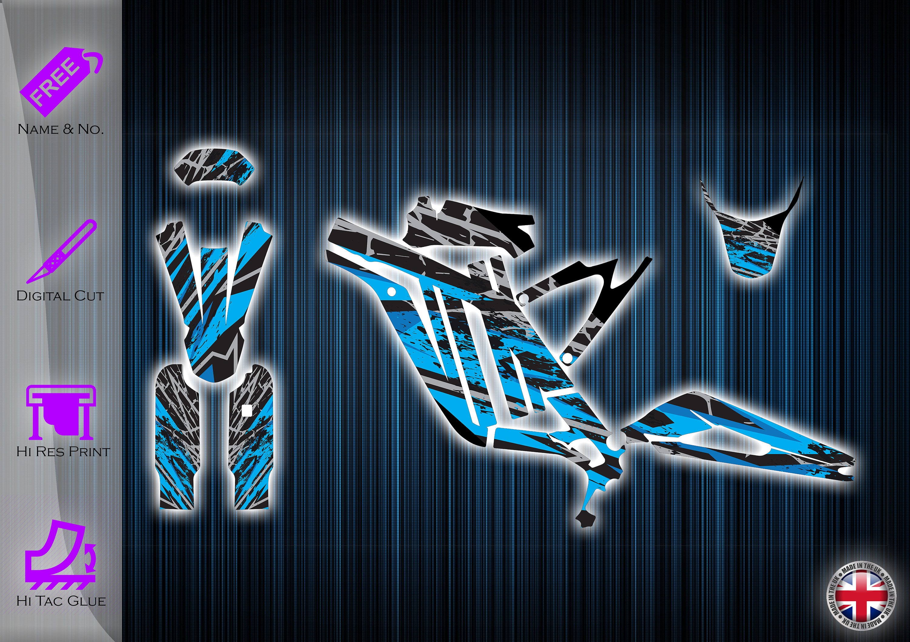 Sur-ron Graphics kit Sur Ron Sticker kit Segway Graphics | Etsy